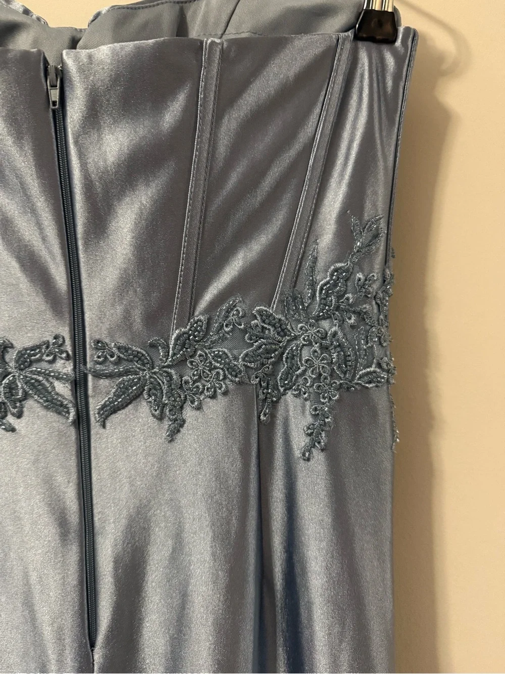 Windsor | Dresses | Windsor Christiane Corset Satin Formal Maxi Dress ...